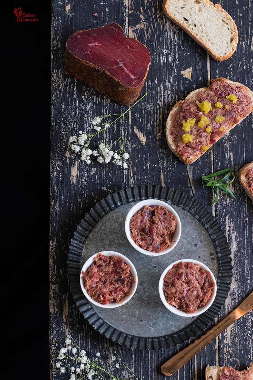 Paté de cecina de Graná - Sabor Granada